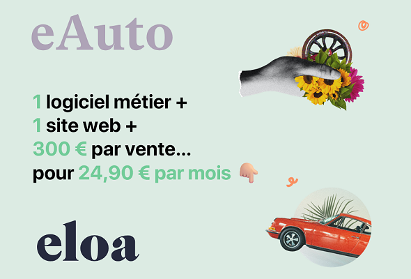 eAuto : 1 logiciel métier + 1 site web + 300 € par vente… pour 24,90 ...