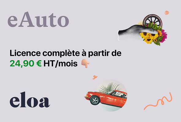 eAuto : votre licence complète à partir de 24,90 € HT/mois 👇🏼